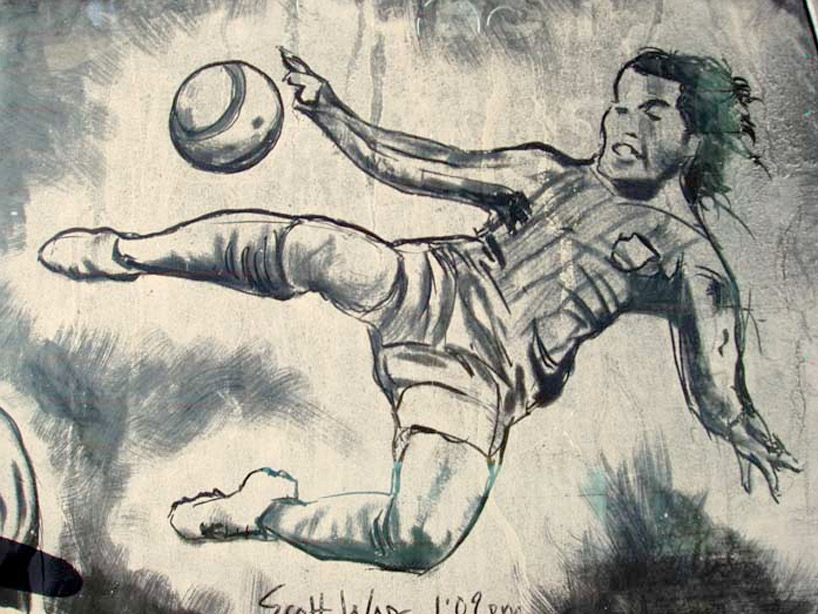 dirty car artwork by scott wade